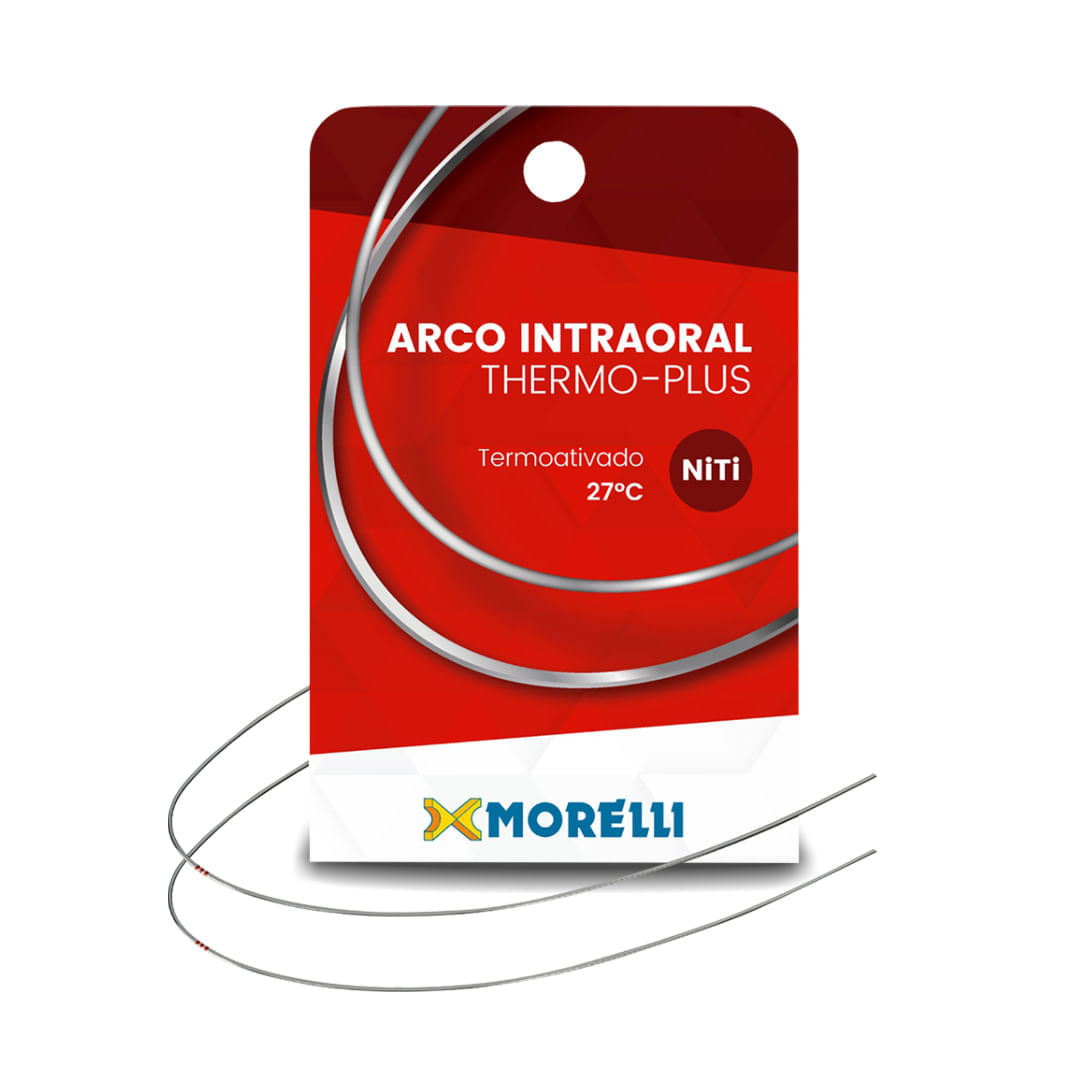 Arco Intraoral Thermo-Plus Grande Niti Redondo 0,35mm (.014") Morelli